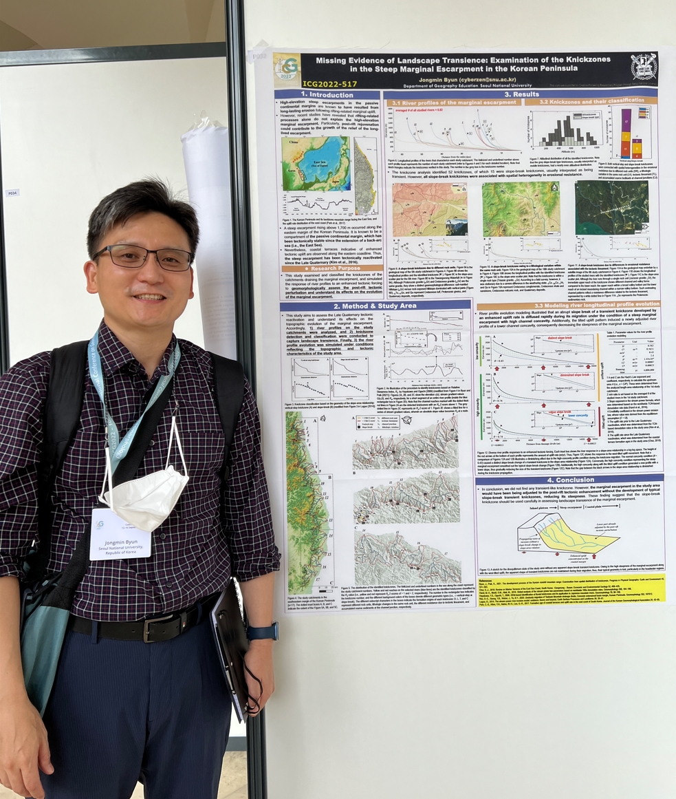 Poster presentation at the 2022 IAG(International Association ...