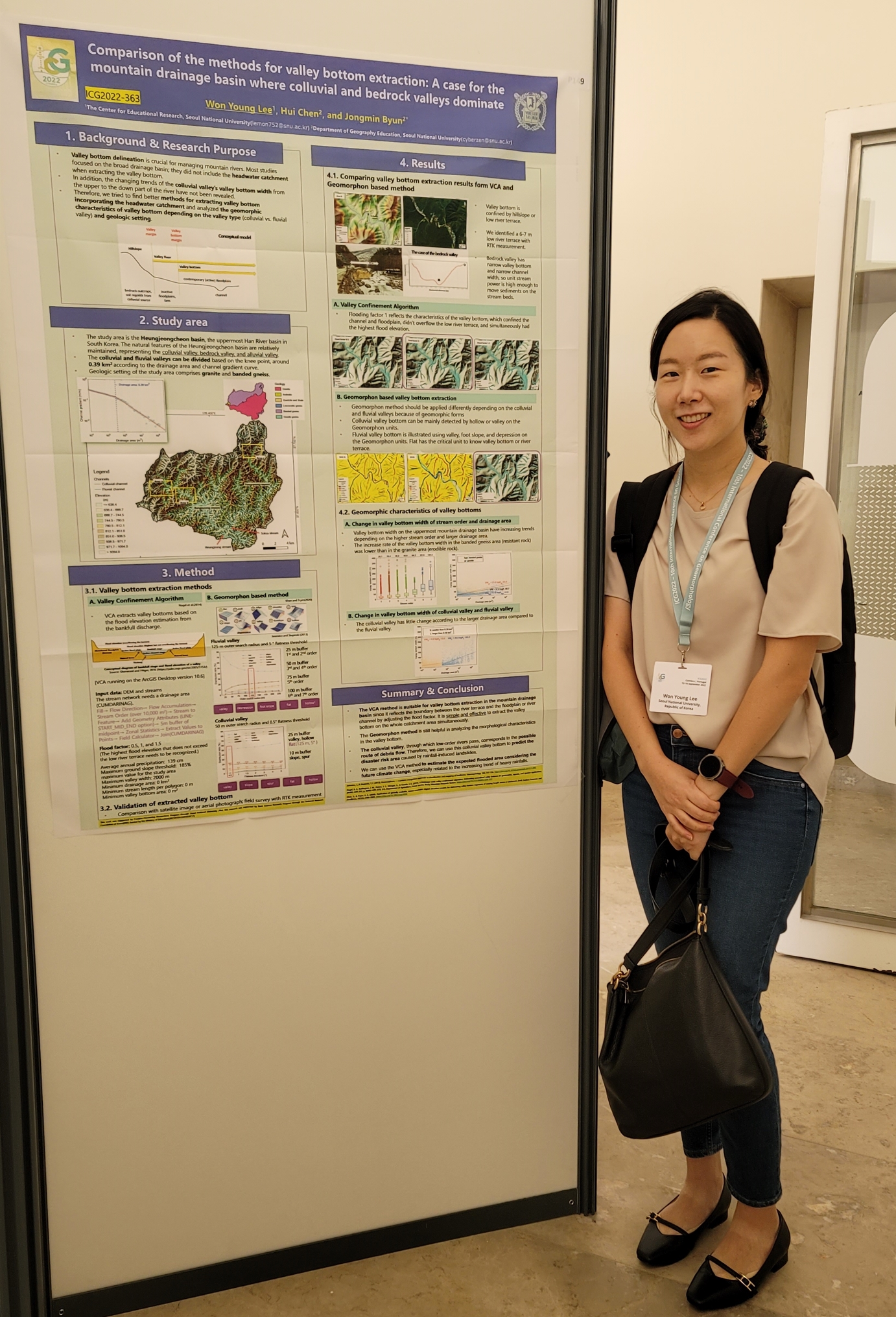 Poster presentation at the 2022 IAG(International Association ...